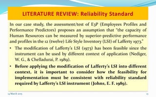 Soemarman_Presentation - Review on Psychometric Measurement of Lafferty ...