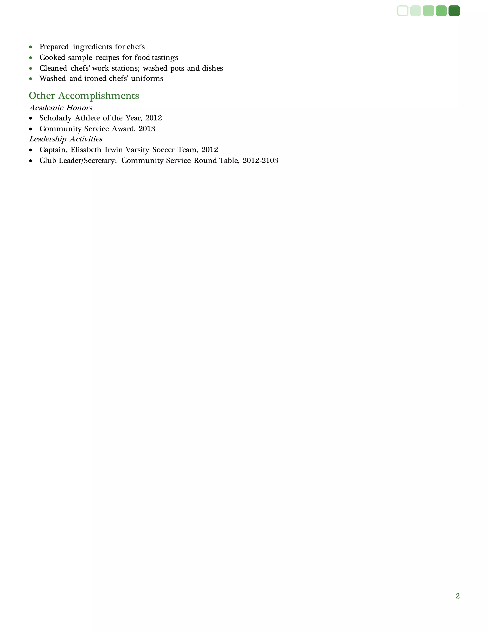 Grace L Gold Resume | DOCX