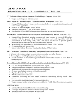 Bock Alan D 09-2016 Personal resume | DOC