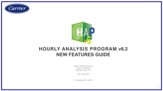 Hourly Analysis Program v6.2 New Features and Enhancements Guide | PDF