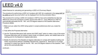 Hourly Analysis Program v6.2 New Features and Enhancements Guide | PDF