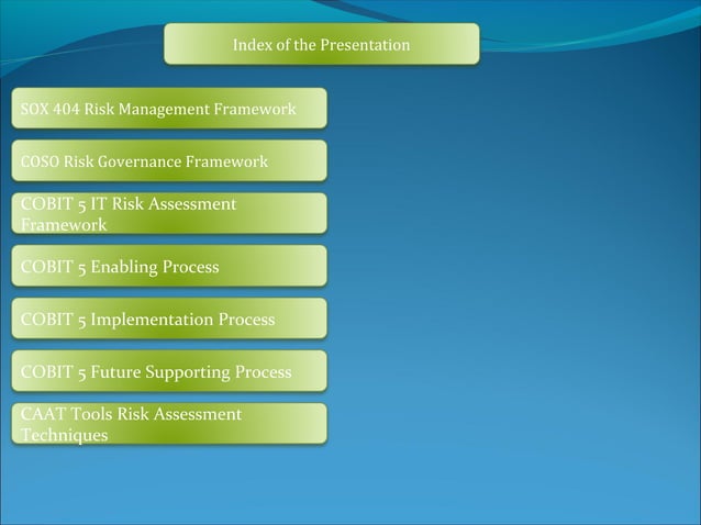 Internal Control & Risk Management Framework | PPT | Business ...