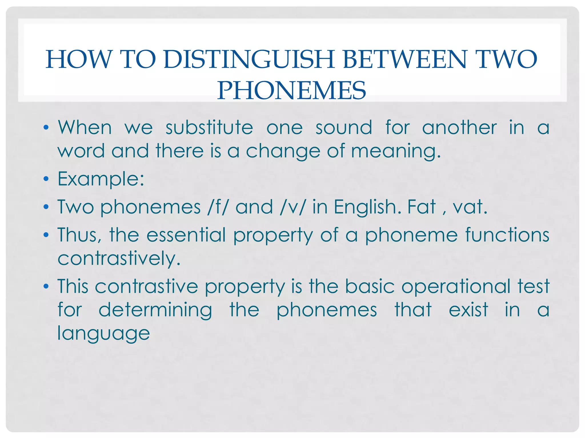 Introduction to Phonology | PDF