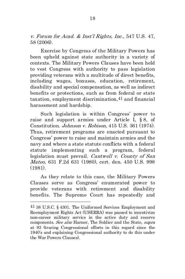 United States Supreme Court Amicus Curiae Brief