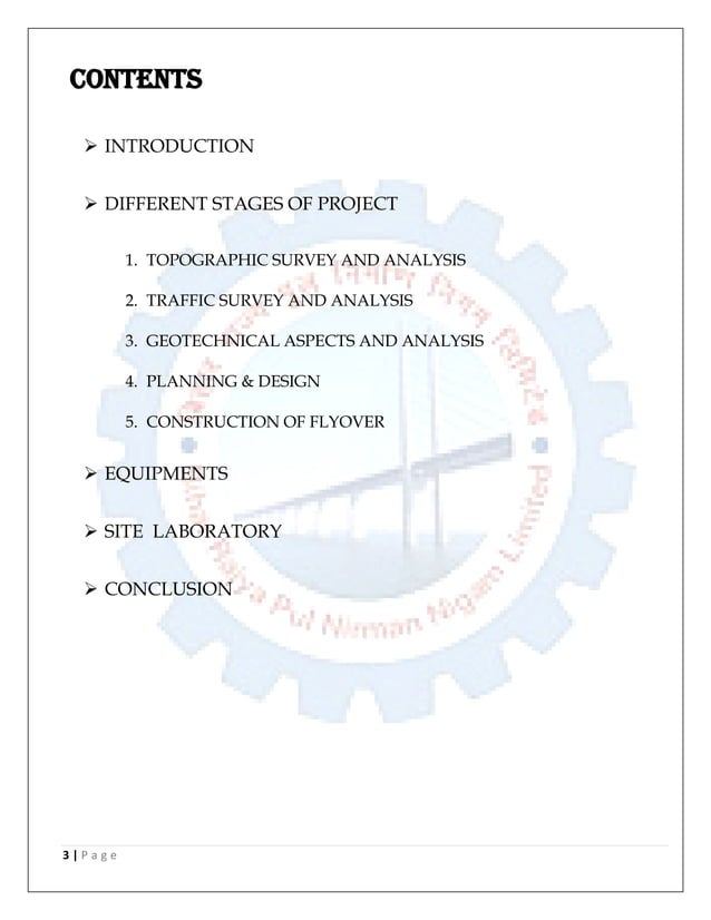 flyover internship 2 | PDF