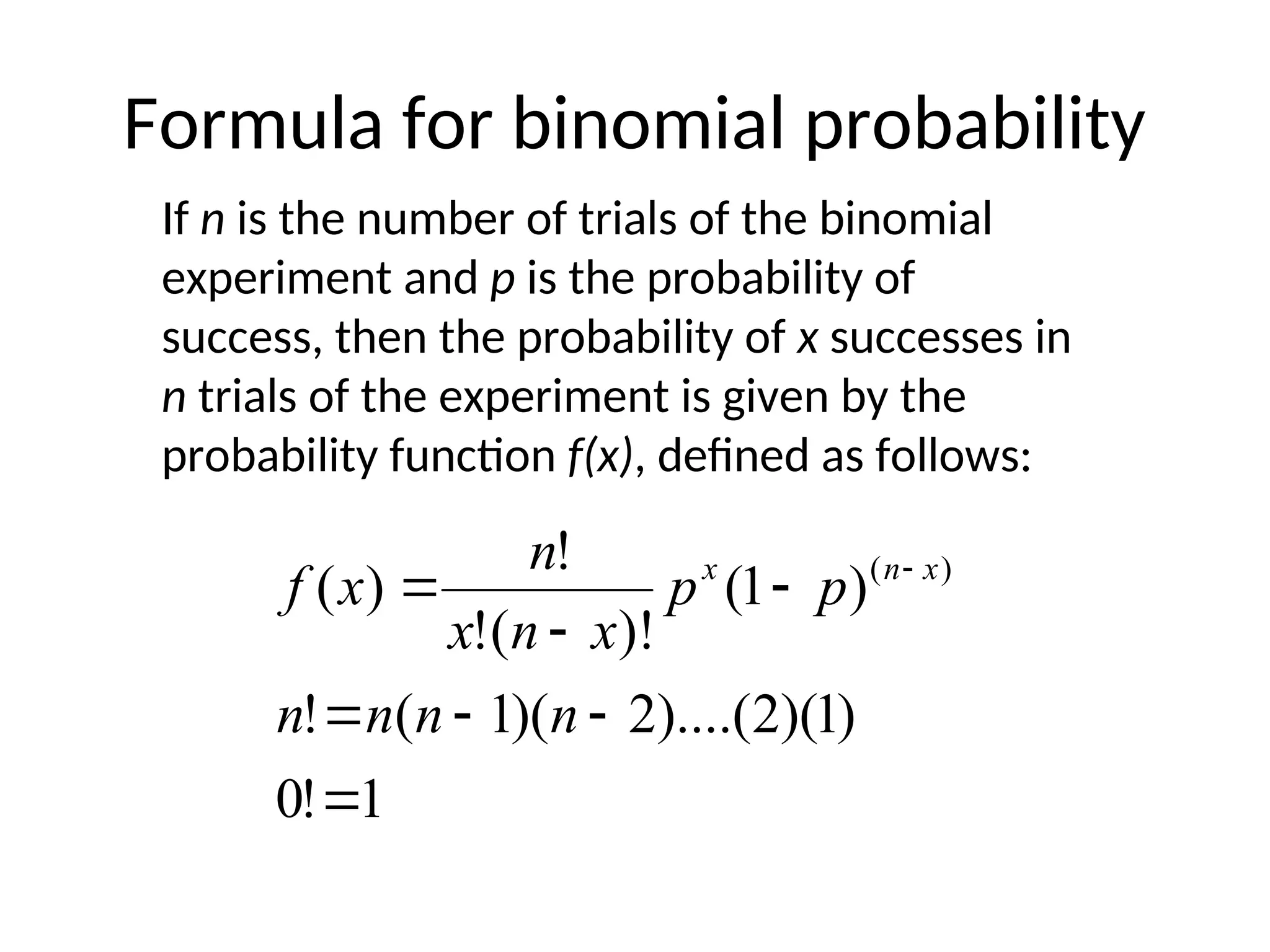 Probability and binomial distribution in maths | PPT
