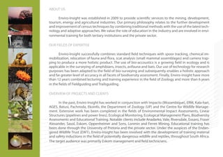 Enviro-Insight Brochure 2012 | PDF | Environmental Services Industry ...
