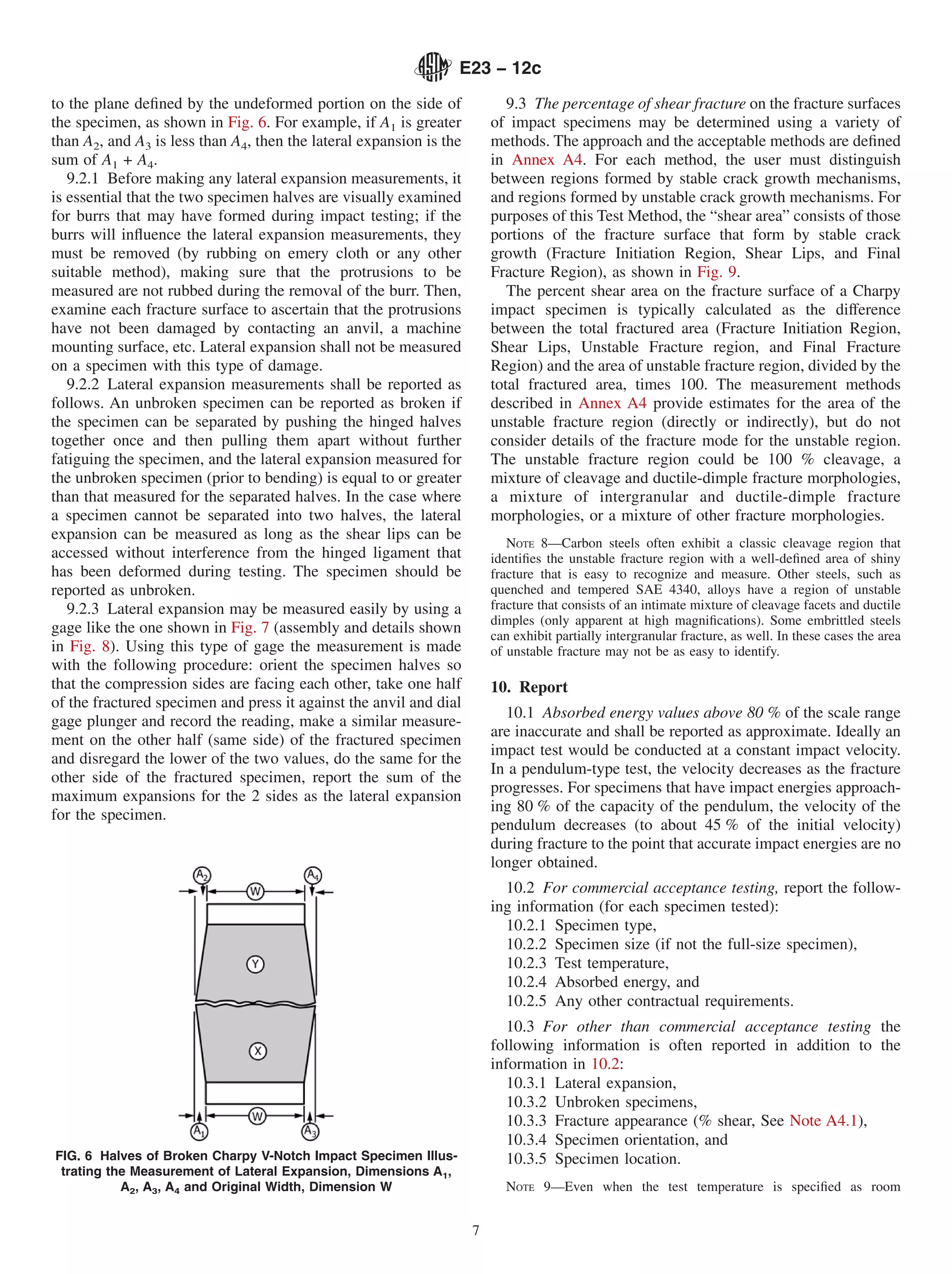 E23.33234 Standard Test Methods for Notched Bar Impact Testing of ...