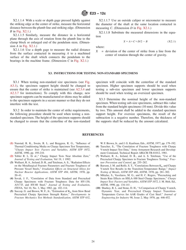 E23.33234 Standard Test Methods for Notched Bar Impact Testing of ...