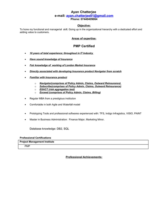 Profile of Ayan Chatterjee | DOC | Business | Business and Finance