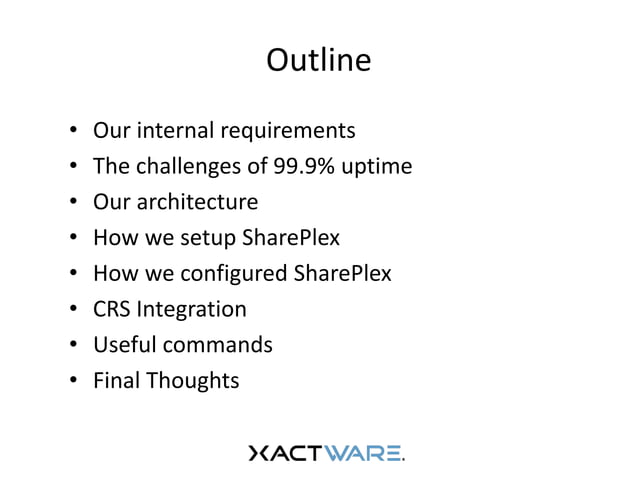 Shareplex Presentation | PPTX