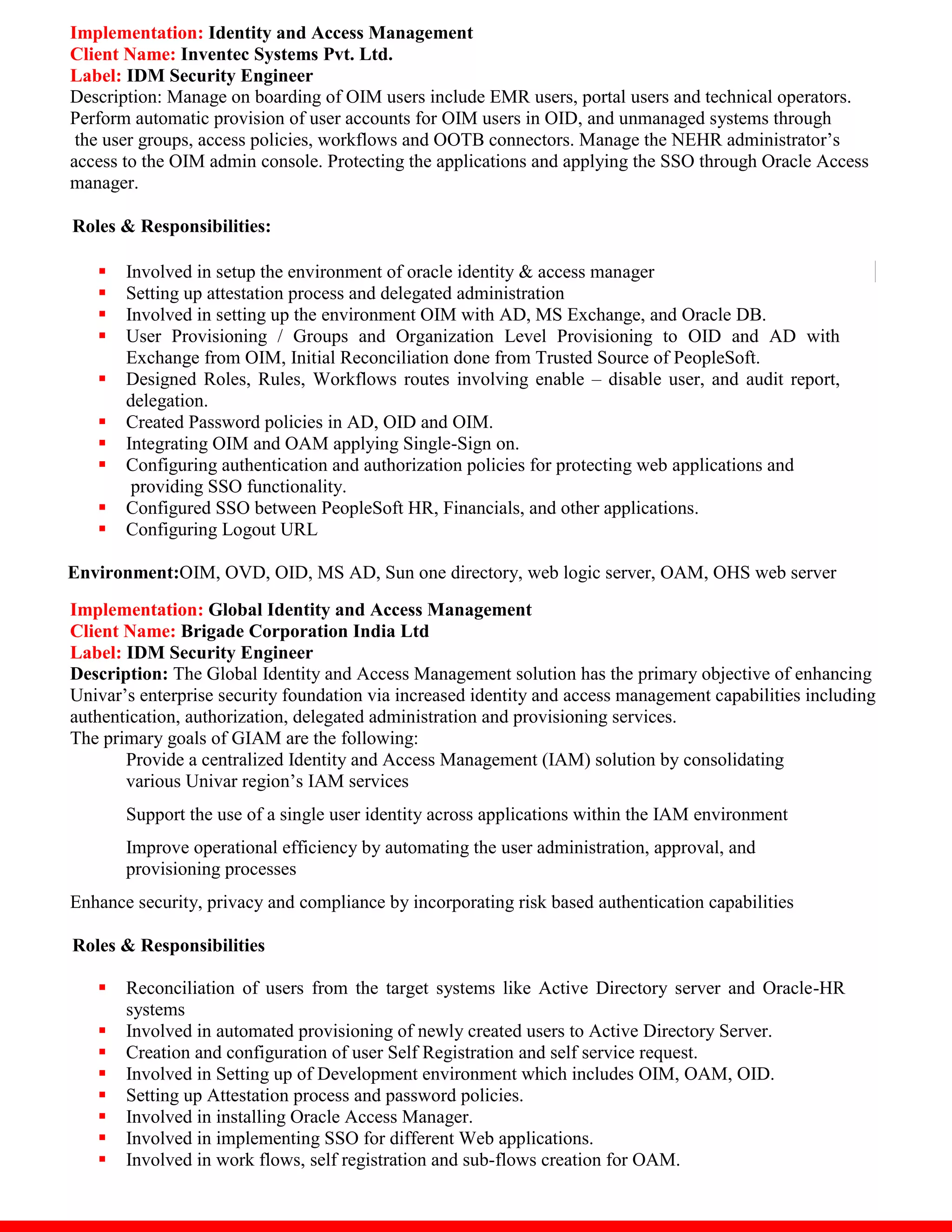 IDM Resume _ Kiran | PDF