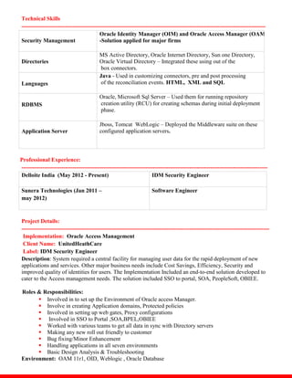 IDM Resume _ Kiran | PDF