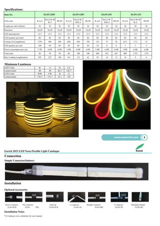 Enrich 2015 LED Neon Light Catalogue | PDF