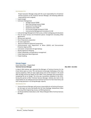 Andrew Theobald - 2015 Resume Rev0 | PDF