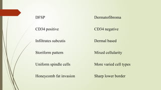 dermatofibrosarcoma protuberans histopathology | PPTX