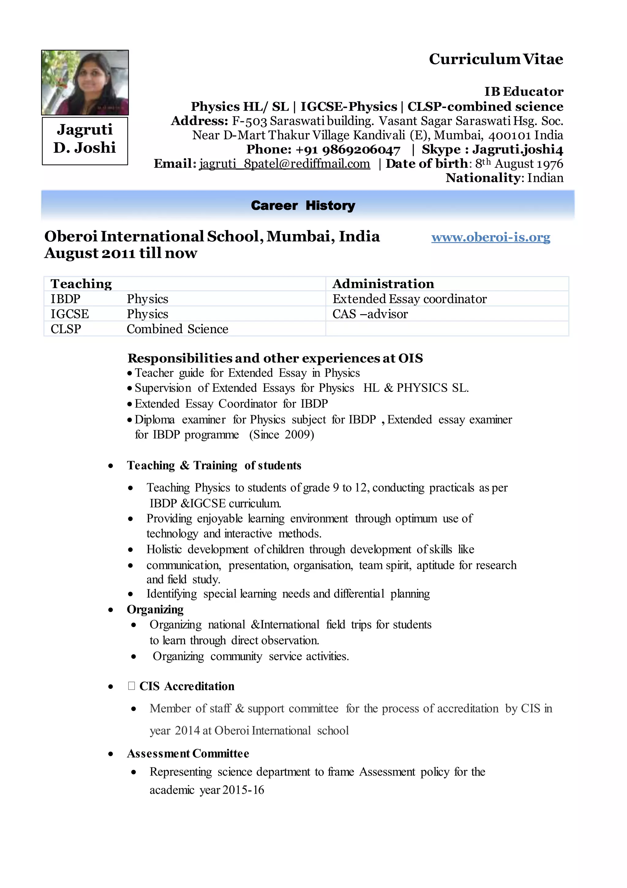 Jagruti Joshi | PDF