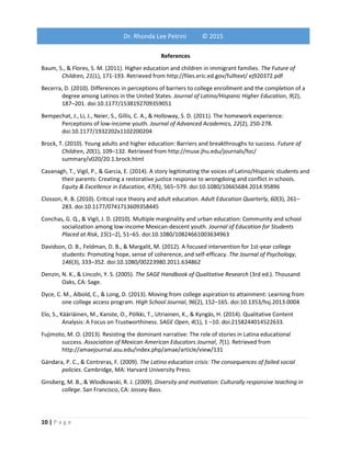 Dr Petrini philosophy student success 4LI | PDF