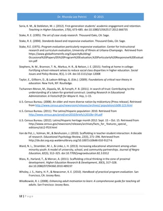 Dr Petrini philosophy student success 4LI | PDF