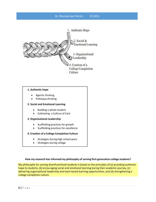 Dr Petrini philosophy student success 4LI | PDF