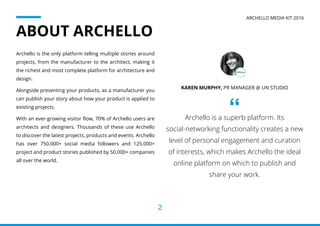 Archello_Mediakit16_Canada | PDF