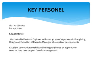 MEP Service profile | PPTX