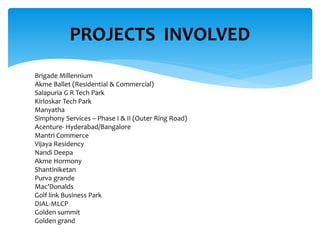 MEP Service profile | PPTX