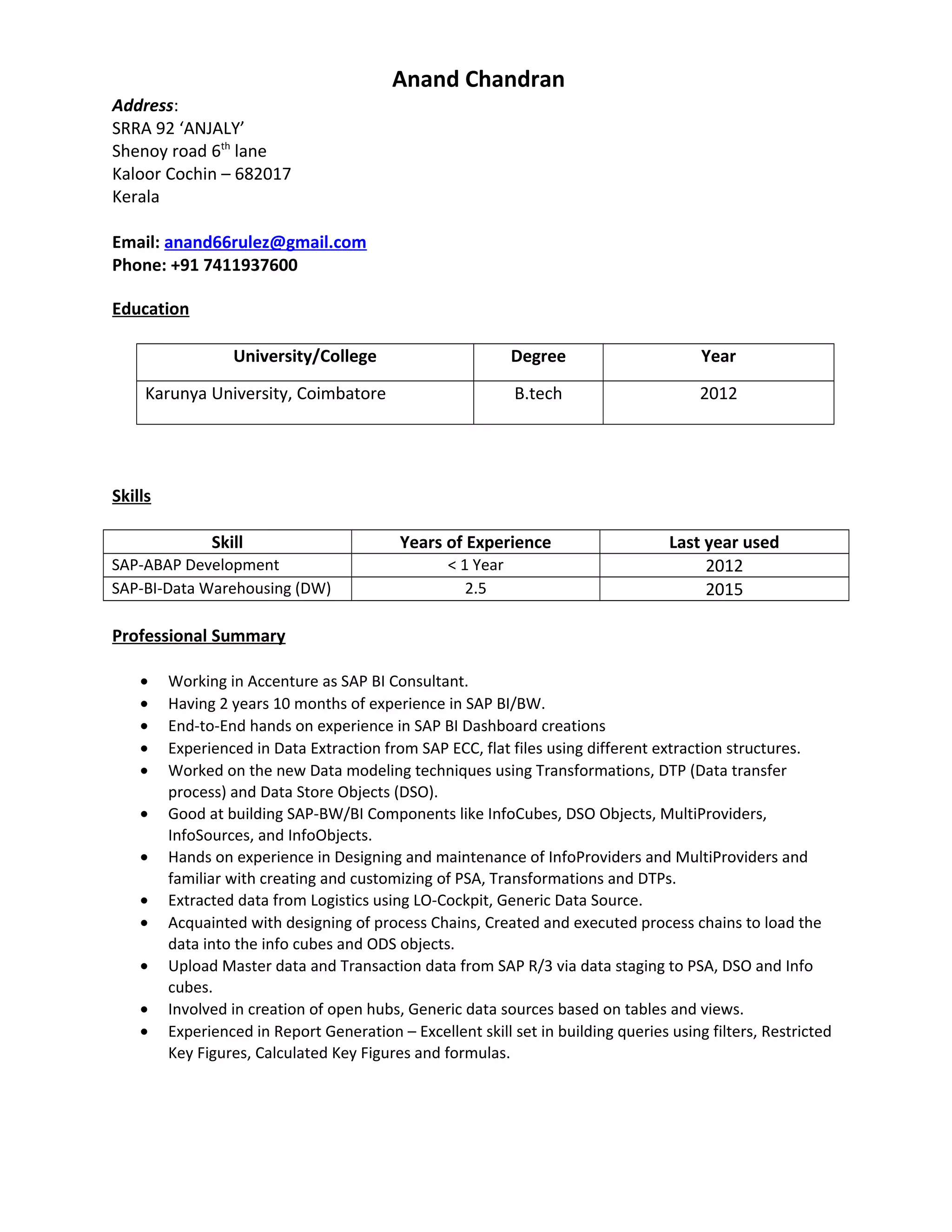 Anand Chandran | DOC