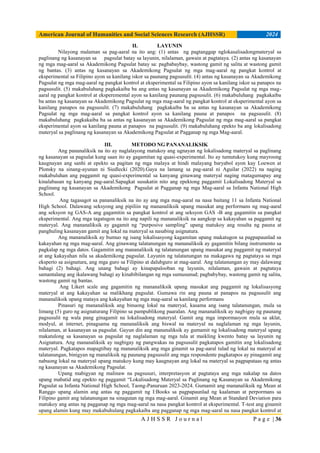 I-BOOKS: LOKALISADONG MATERYAL SA PAGLINANG NG KASANAYAN SA AKADEMIKONG ...