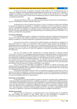 HAMON NA KINAKAHARAP NG MGA GURO SA SEKUNDARYA SA PANAHON NG DIGITAL NA PAG-AARAL | PDF
