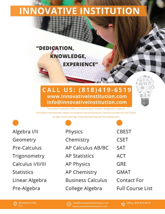 Tutoring Flyers 1 | PDF