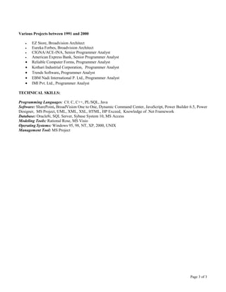 nitaanresumeout | PDF