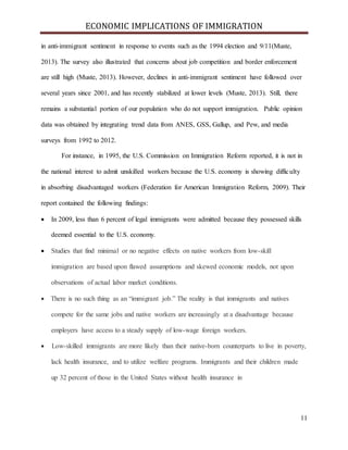 IMMIGRATION RESEARCH PAPER (FINAL) | PDF