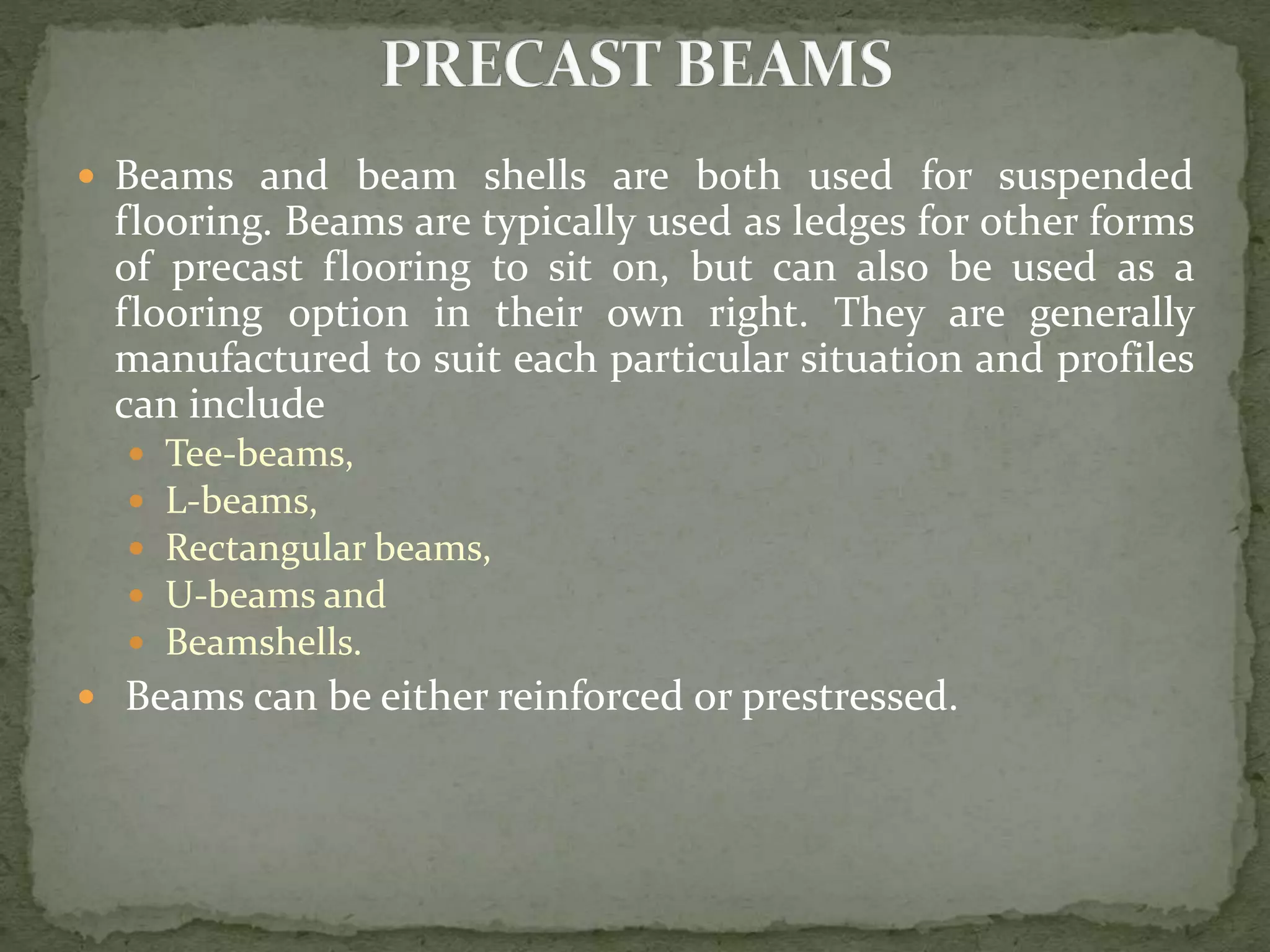 PRECAST BUILDING SYSTEM | PPTX