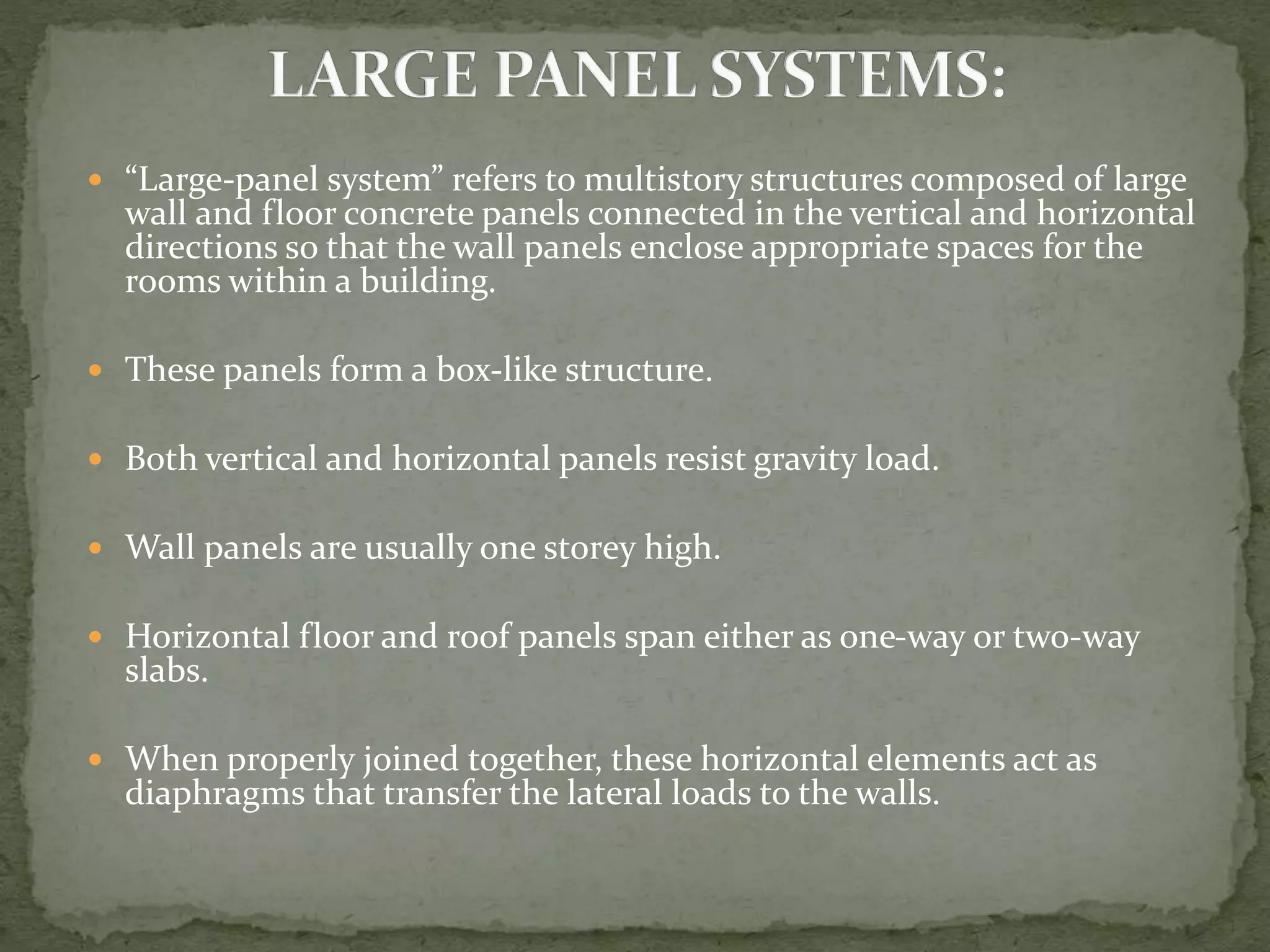 PRECAST BUILDING SYSTEM | PPTX