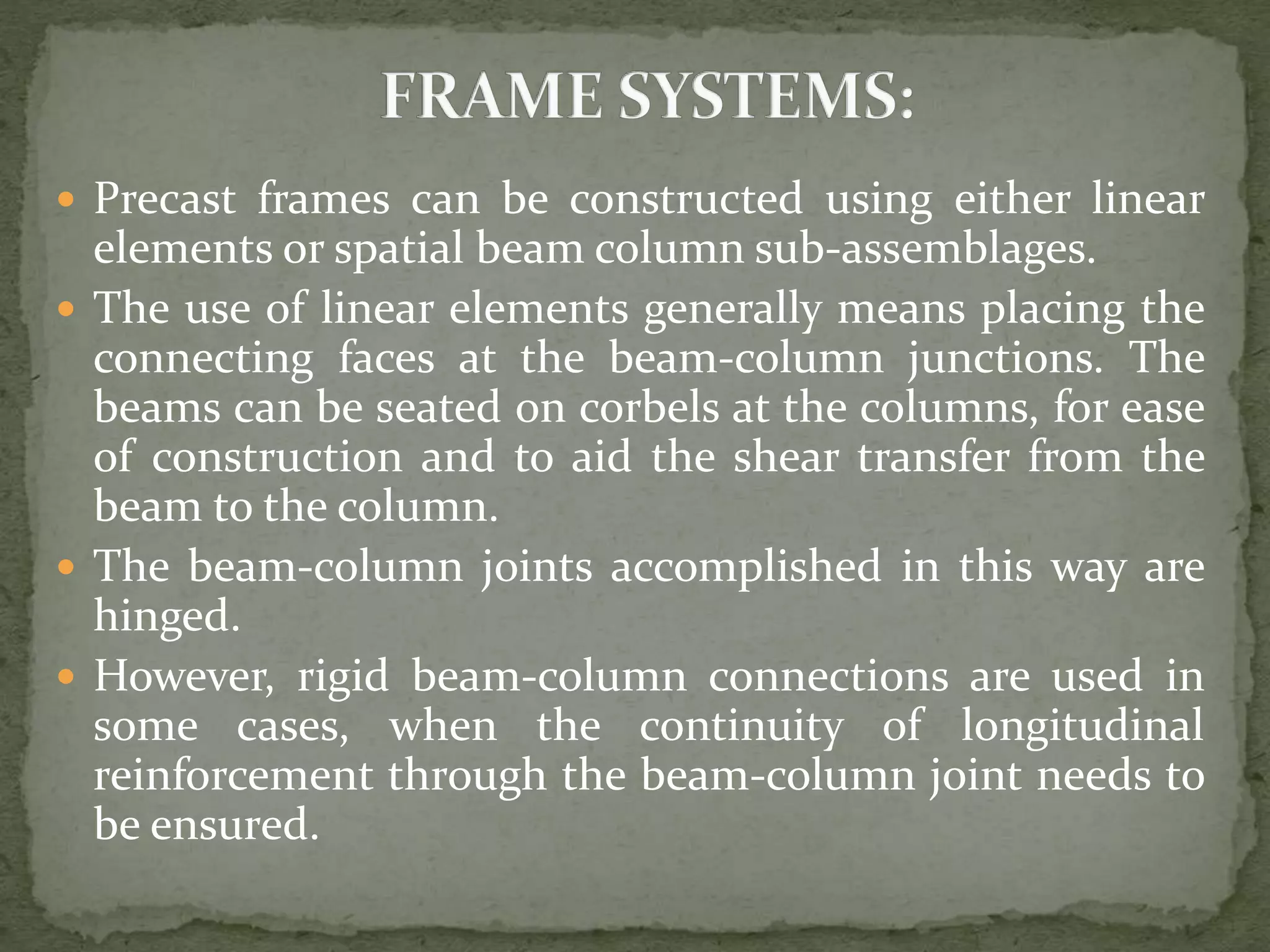 PRECAST BUILDING SYSTEM | PPTX