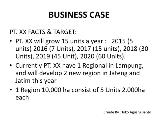 BUSINESS CASE STUDY | PDF