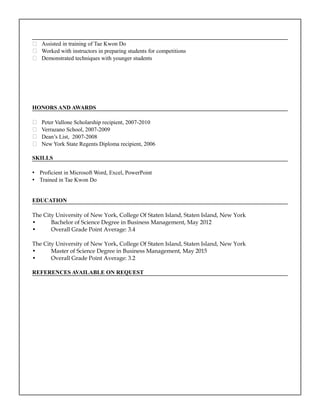 Jamie Resume | PDF