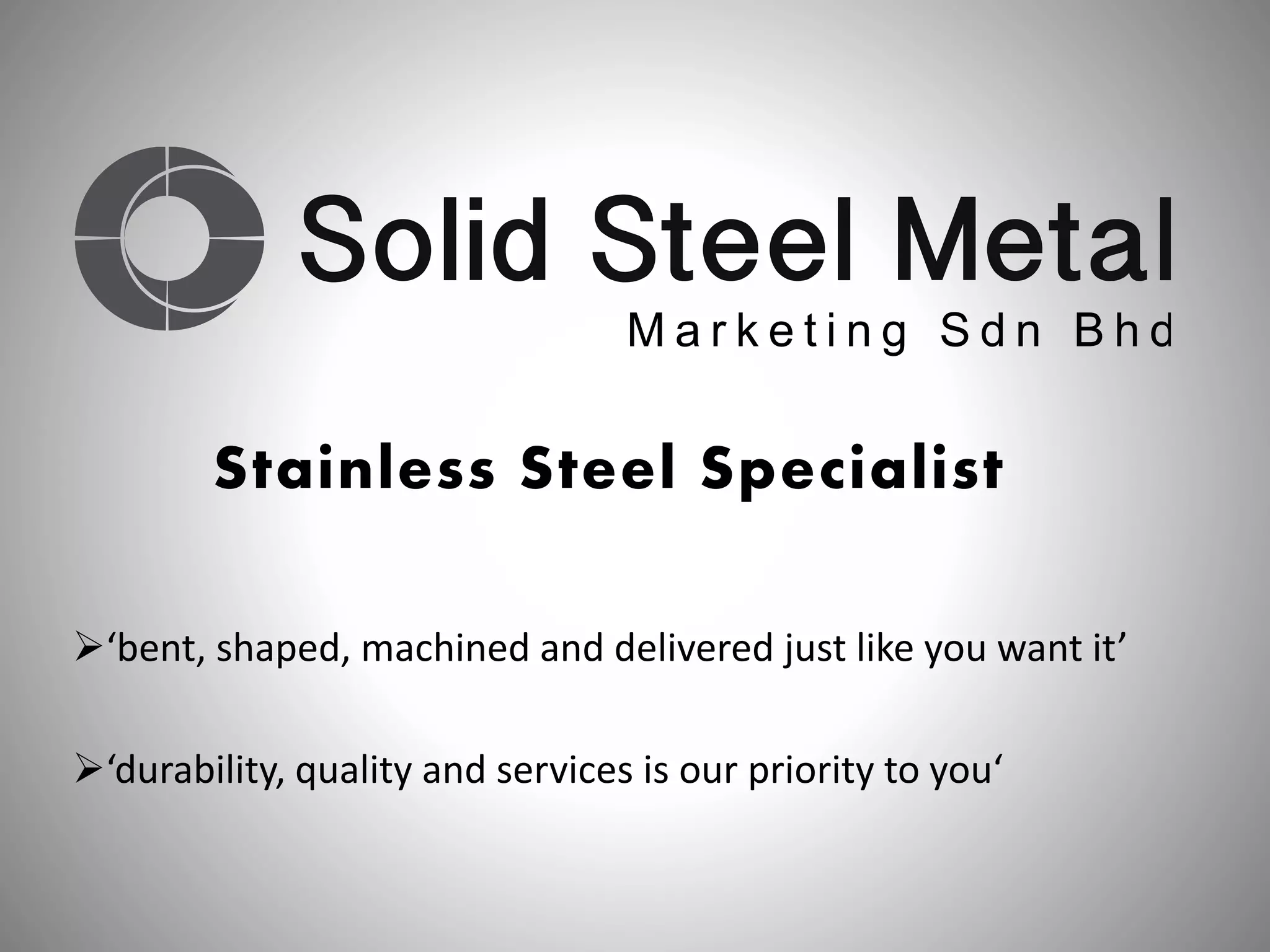 SSMM Company Porfile revised | PPT