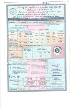 SSC_Mark_Sheet | PDF