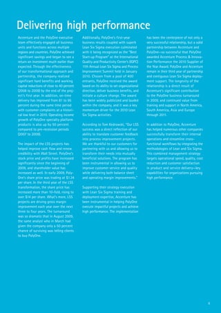 Accenture-Driving-an-Upswing-in-a-Downturn-at-PolyOne | PDF