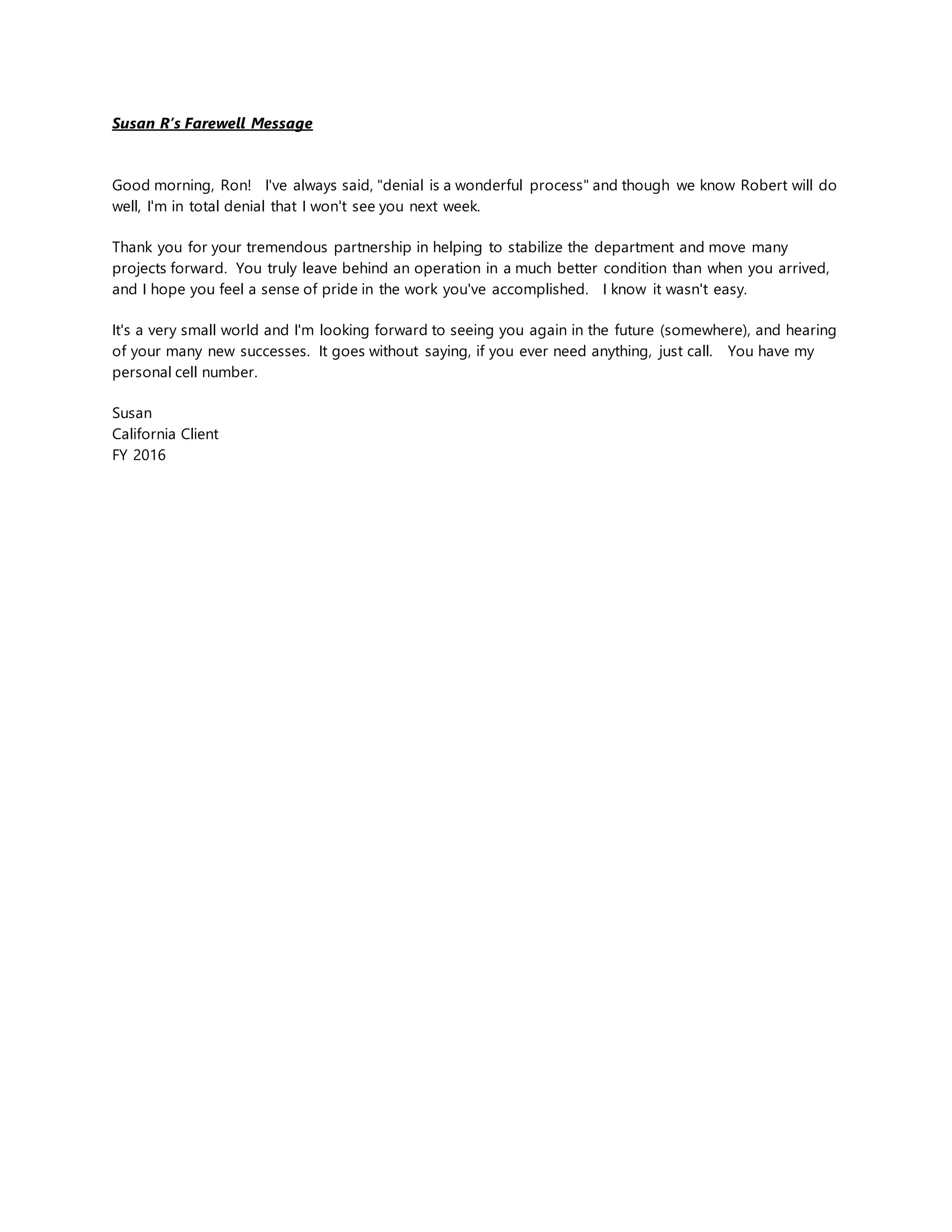 Susan R Client Comments | DOCX