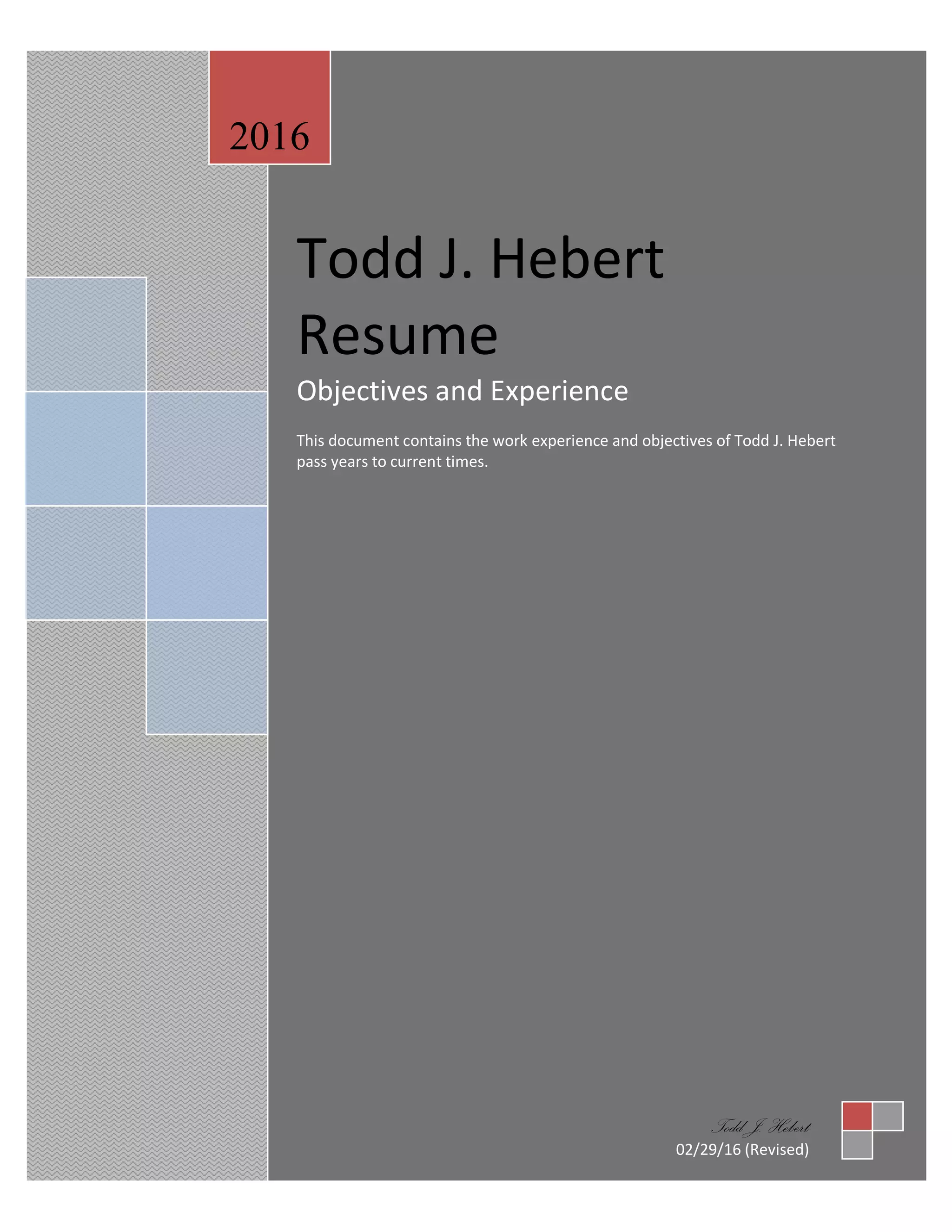 Todd Resume | PDF
