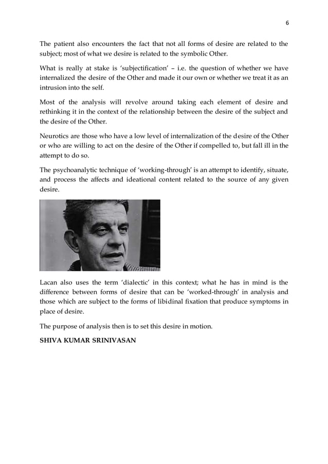 Bruce Fink on 'Engaging the Patient' | DOCX | Mental Health | Diseases ...