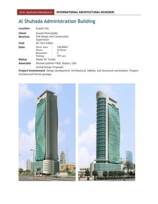 Apolinario Mendoza Portfolio | PDF