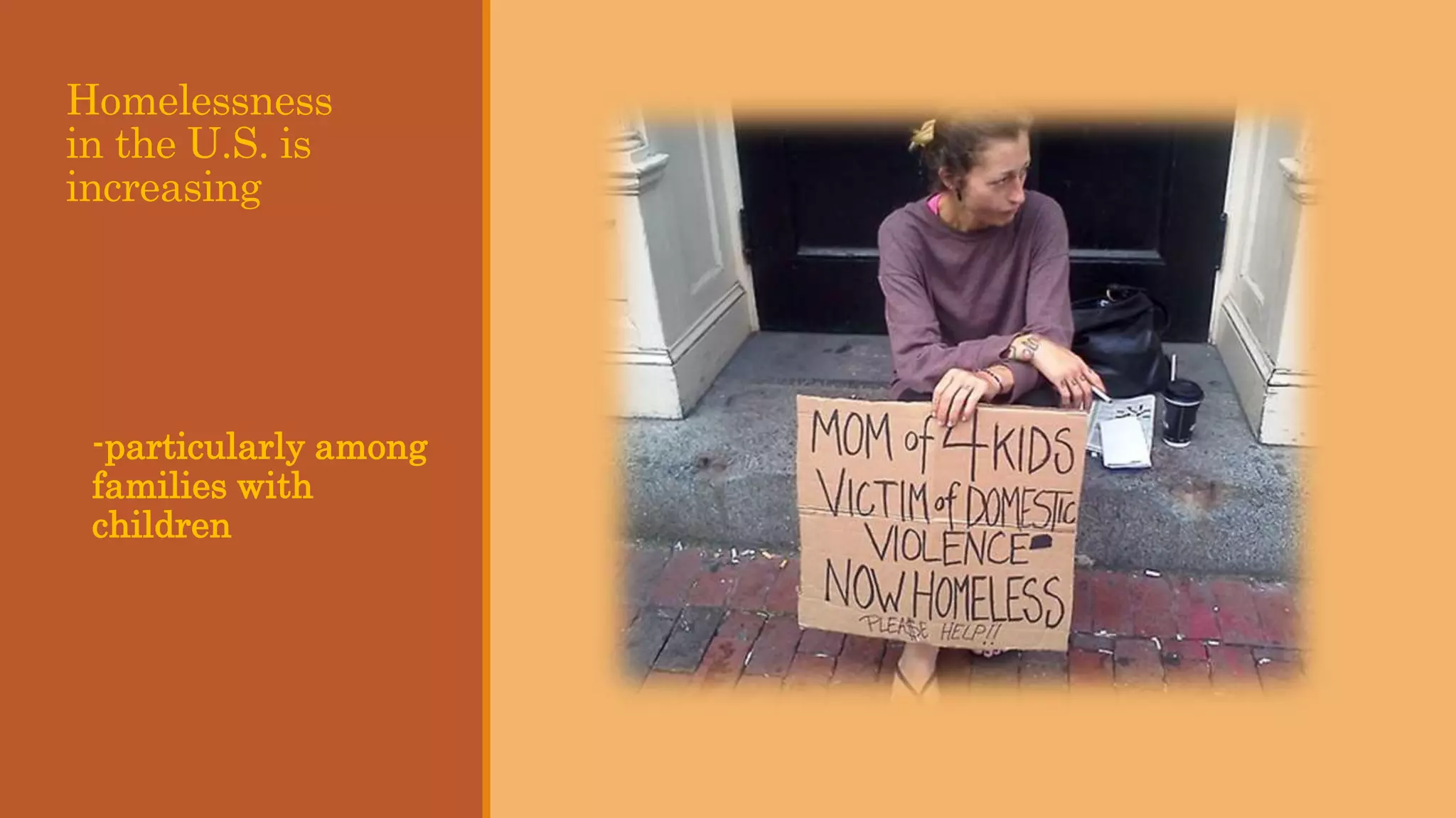 HOMELESS IN AMERICA presentation | PPTX