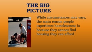 HOMELESS IN AMERICA presentation | PPTX
