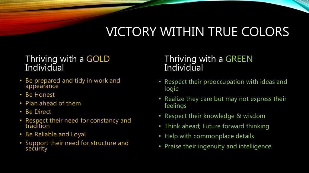 True Color of Leadership