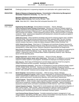 Lisa_Kenny_Resume 2014 | DOC