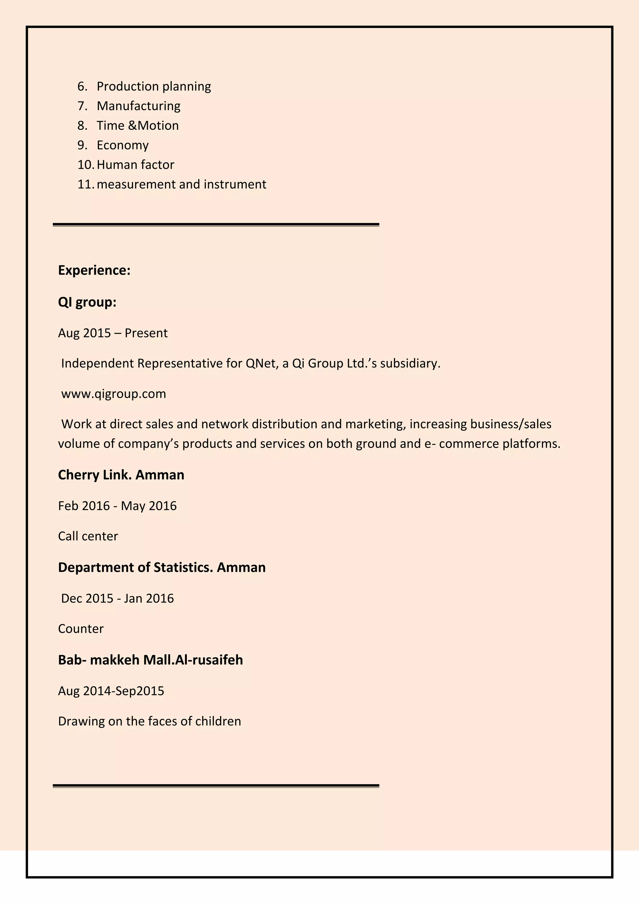 CV..Abeer-Mohammad-Younes-Salem (1) | PDF